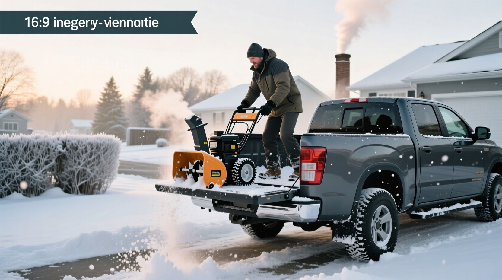 How to Get a Snowblower into a Truck by Yourself: A Practical Guide