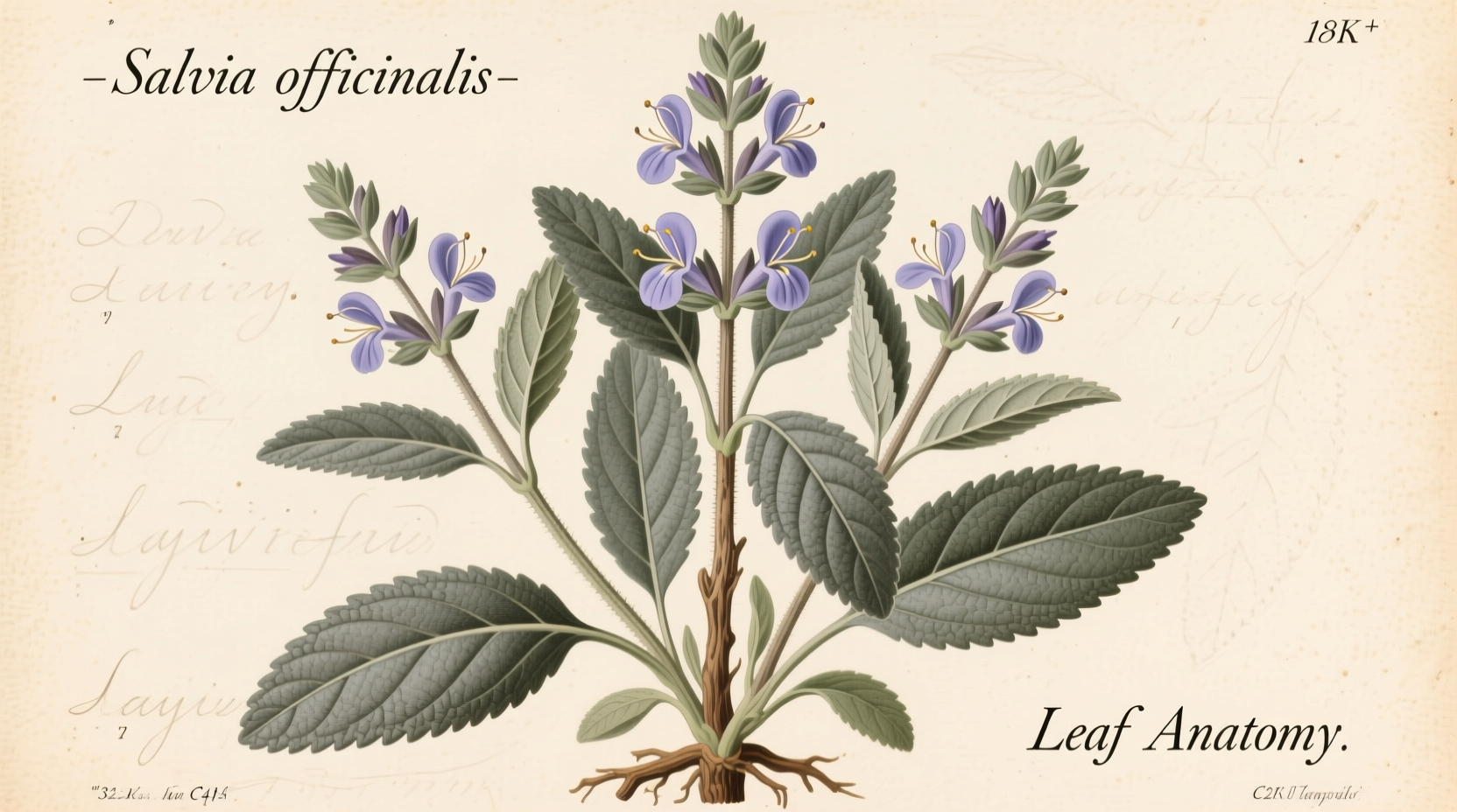 What Does the Sage Plant Look Like?