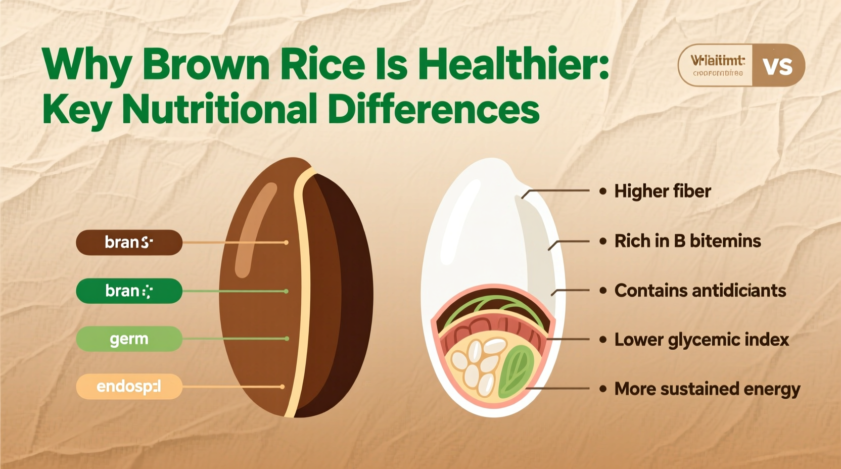Why Is Brown Rice Healthier Benefits Nutritional Differences