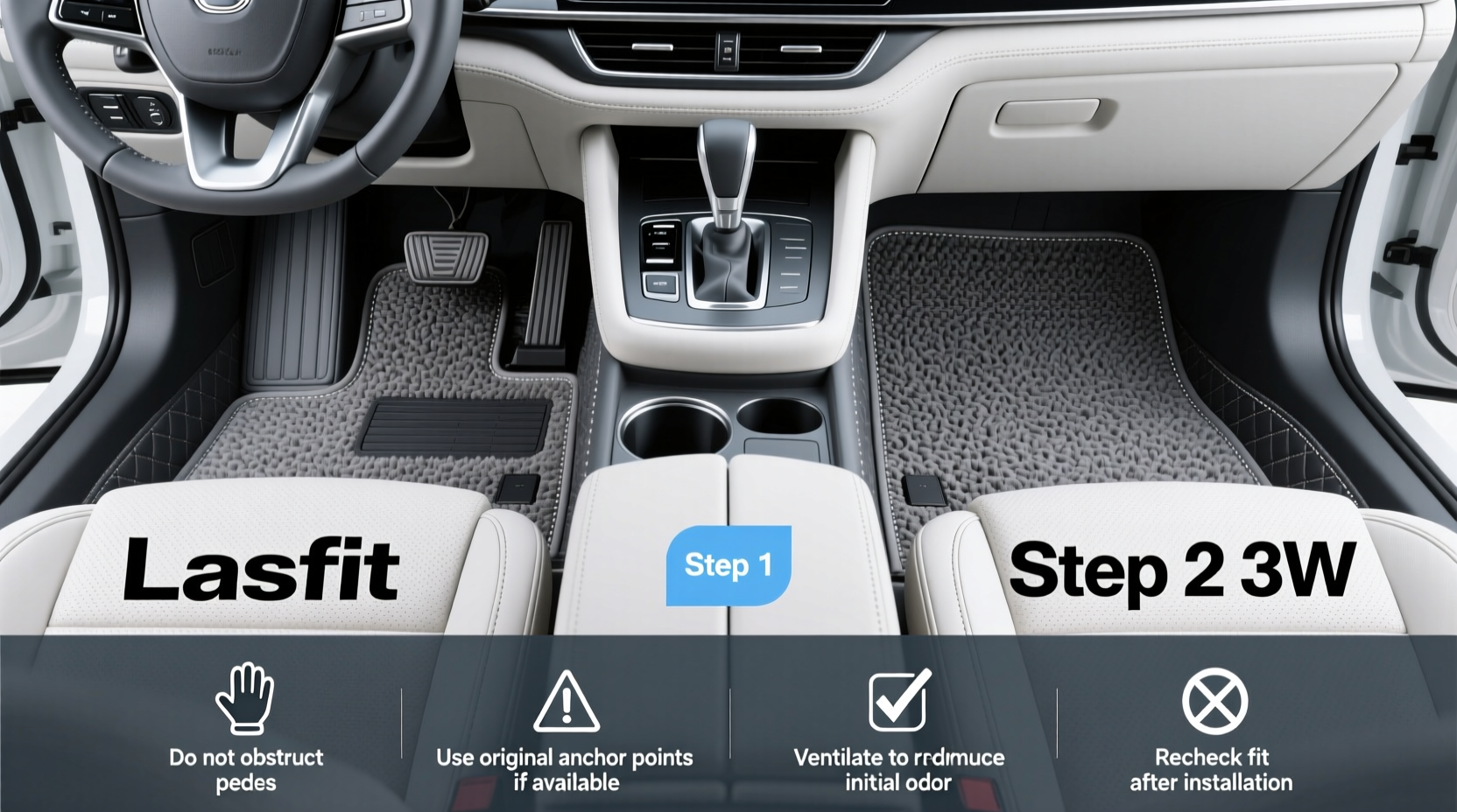 lasfit vs 3w floor mats buying guide: how to choose