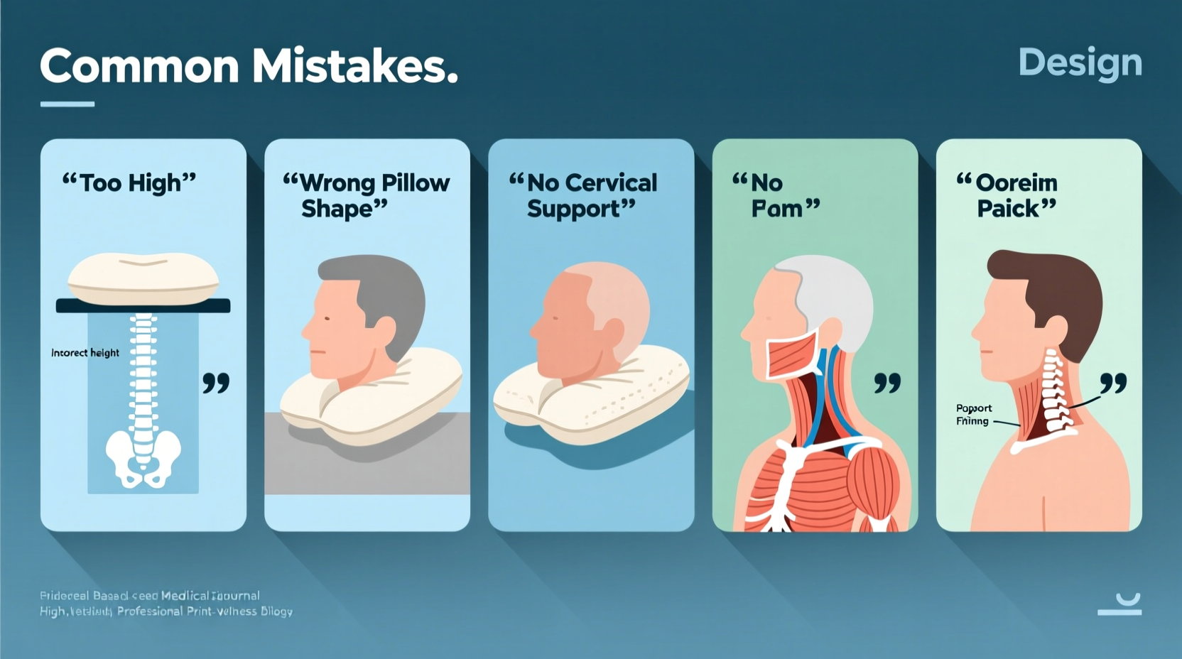 7 Neck Pain Pillow Mistakes That Worsen Your Discomfort