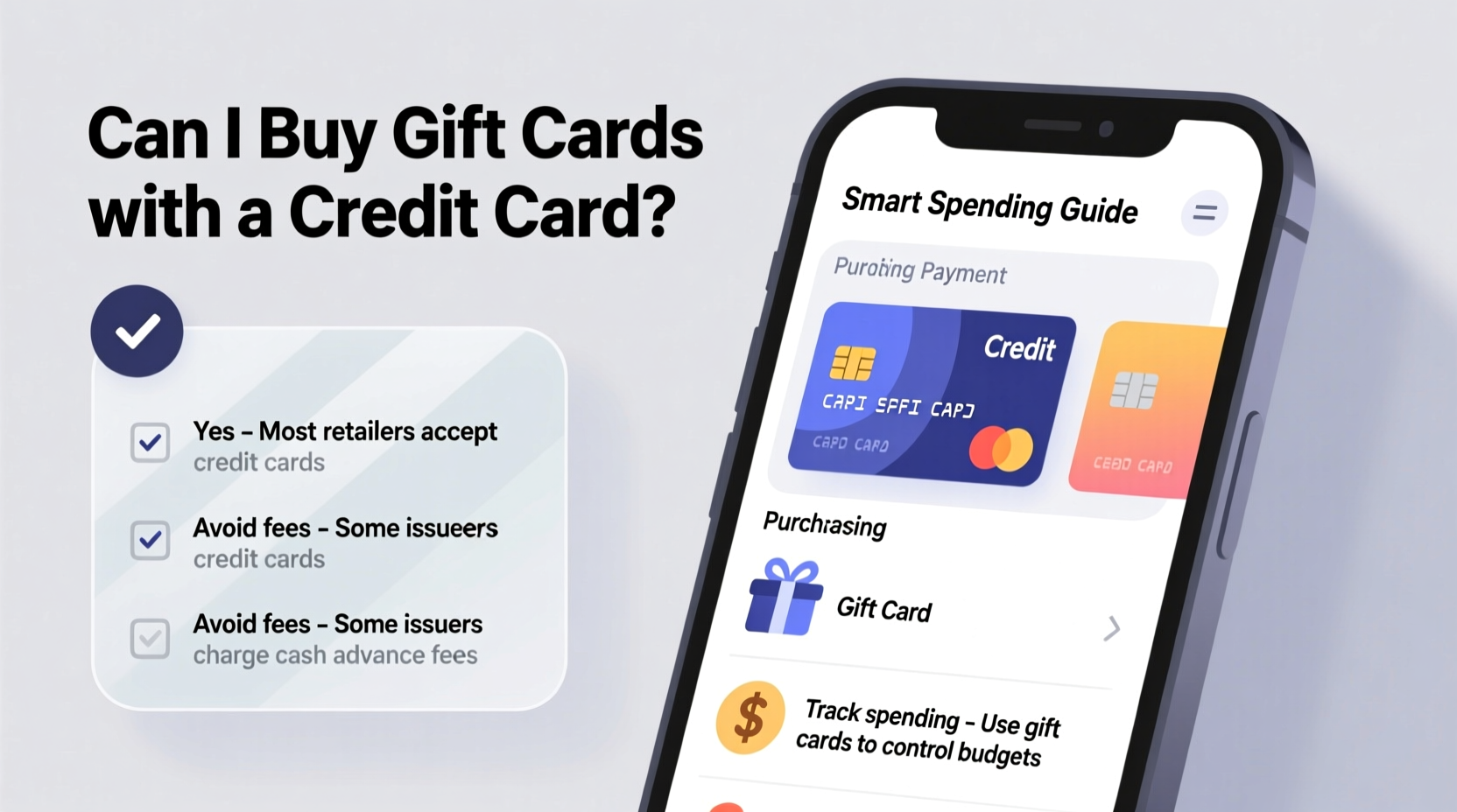 Can I Buy Gift Cards With Credit Card Smart Spending Guide