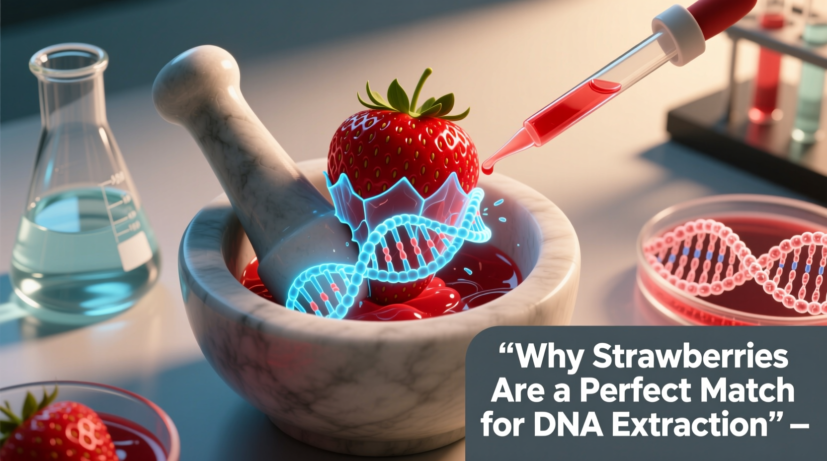 Strawberries Dna Extraction Why Theyre A Perfect Match