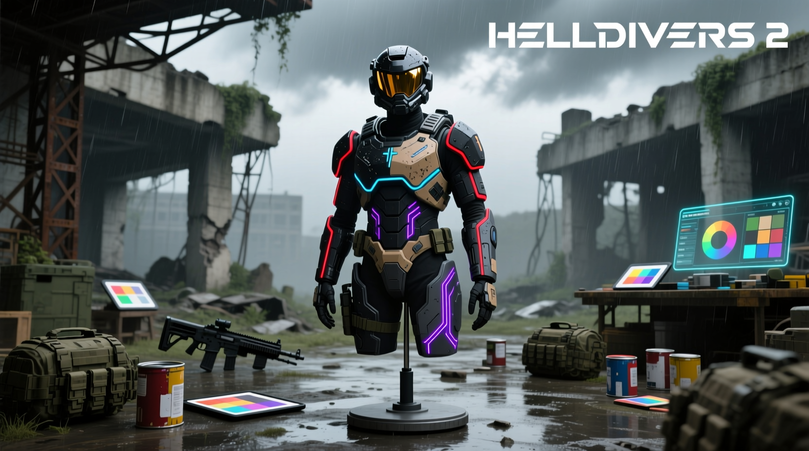 How to Customize Armor Colors in Helldivers 2