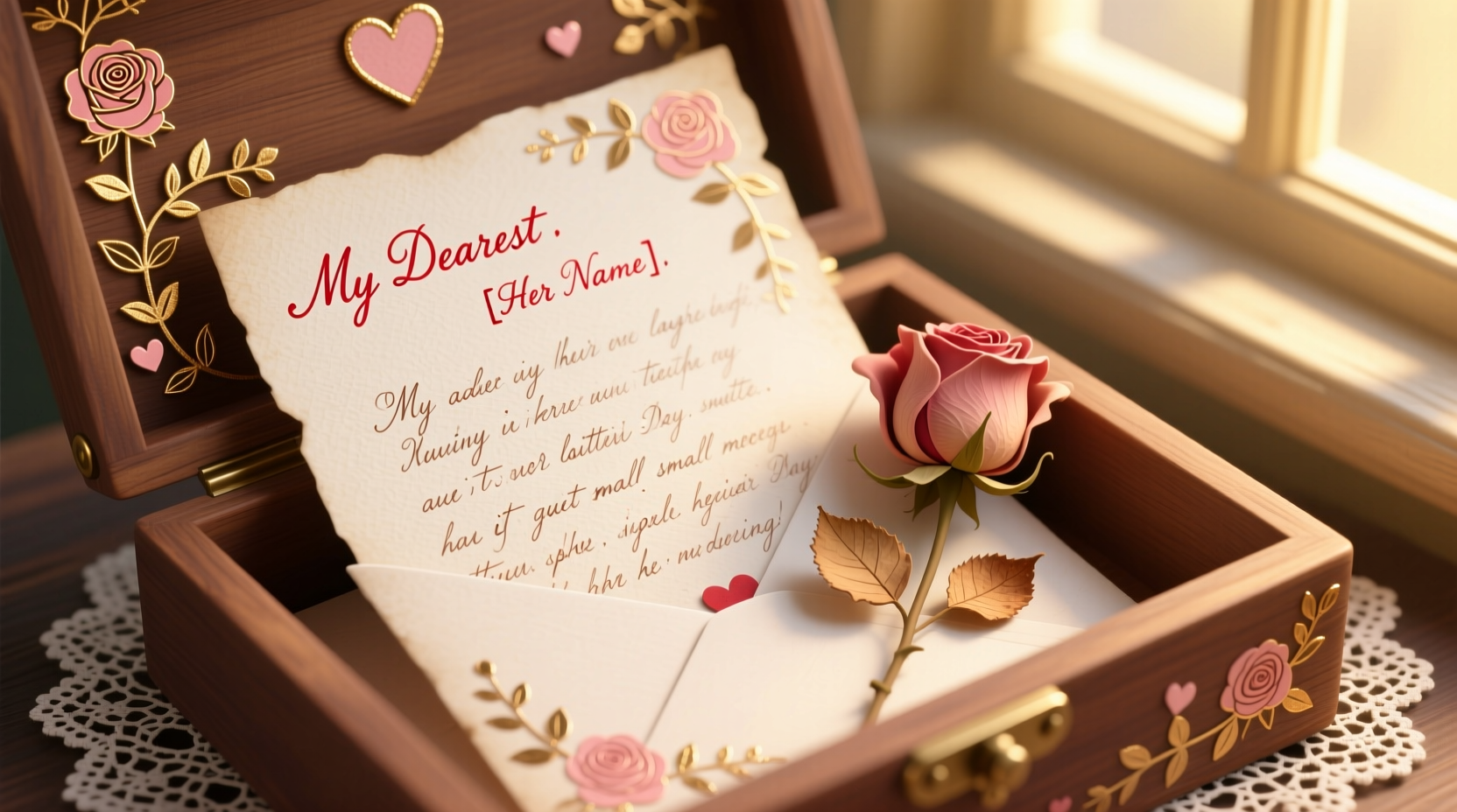 How to Write a Valentine's Day Letter to Your Girlfriend