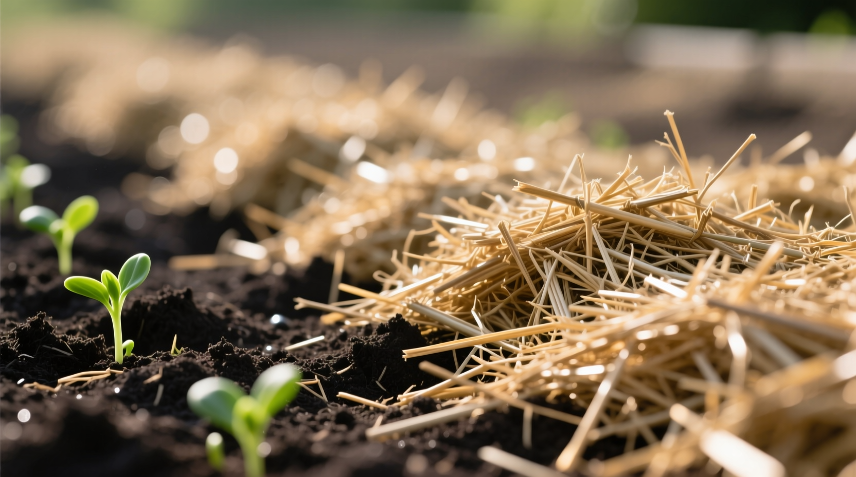 Straw Mulch for Gardens: Water Savings and Myth-Busting Guide