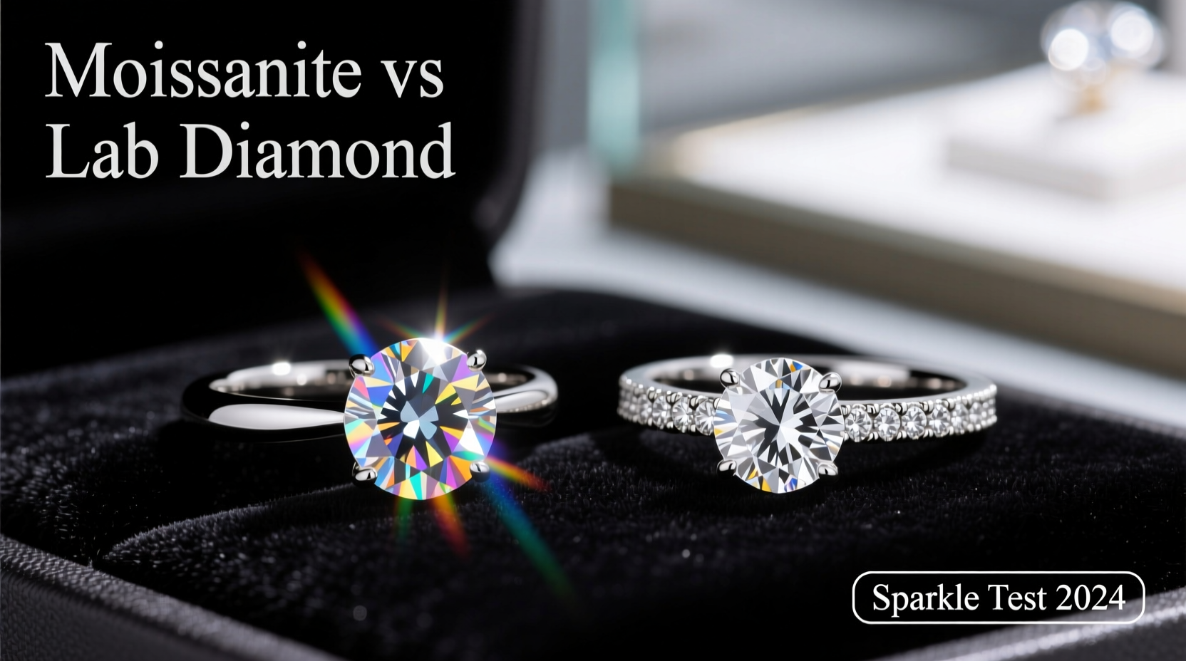 Moissanite Vs Lab Diamond Rings Is The Sparkle Really Worth The Price ...