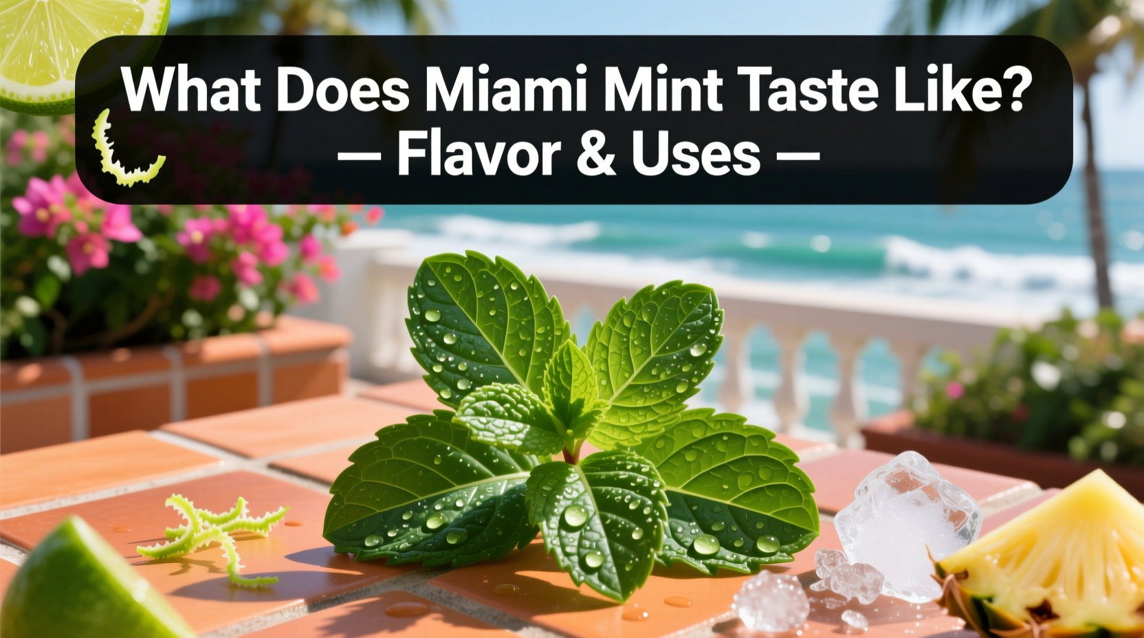 What Does Miami Mint Taste Like? Flavor & Uses
