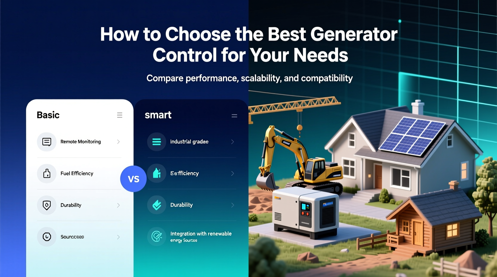 How to Choose the Best Generator Control for Your Needs