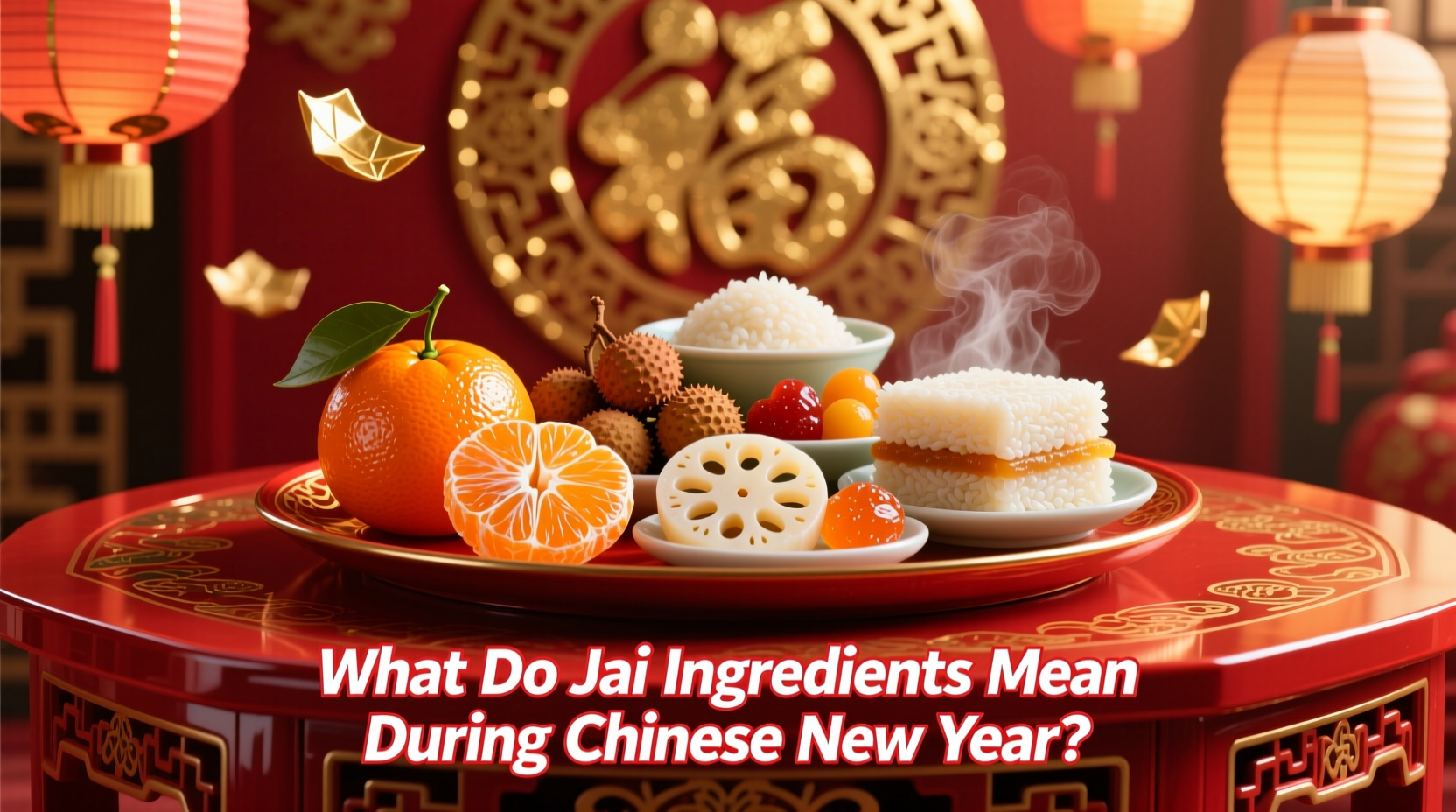 What Do Jai Ingredients Mean During Chinese New Year