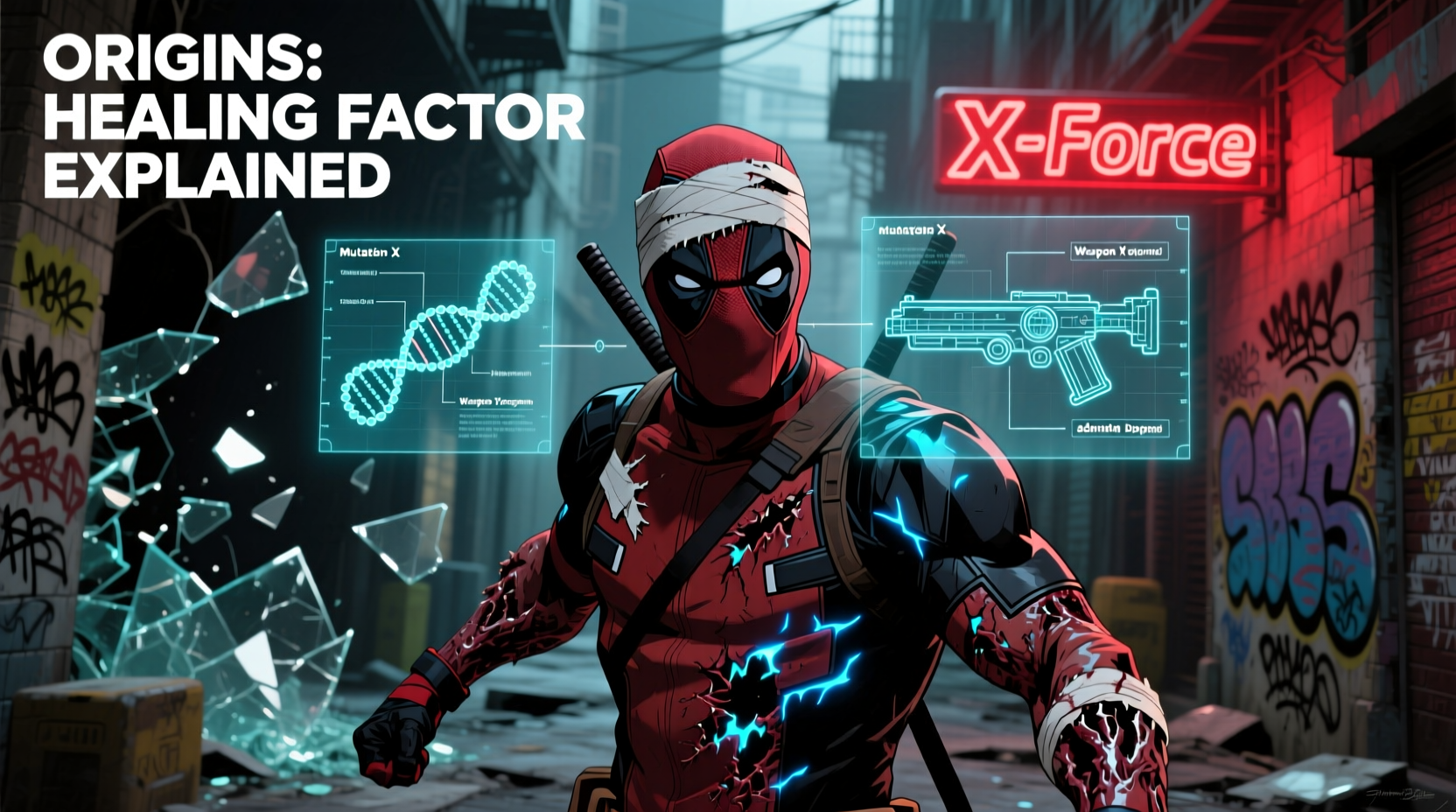 Why Is Deadpool Disfigured Origins Healing Explained