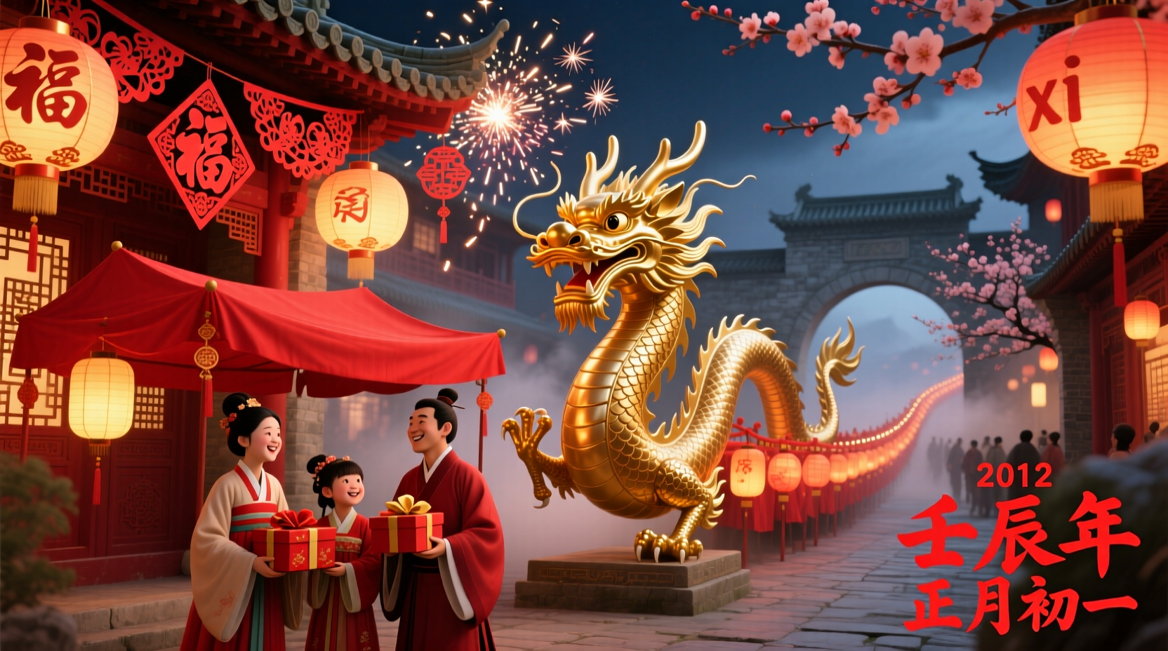 Chinese New Year 2012: January 23, Year of the Dragon