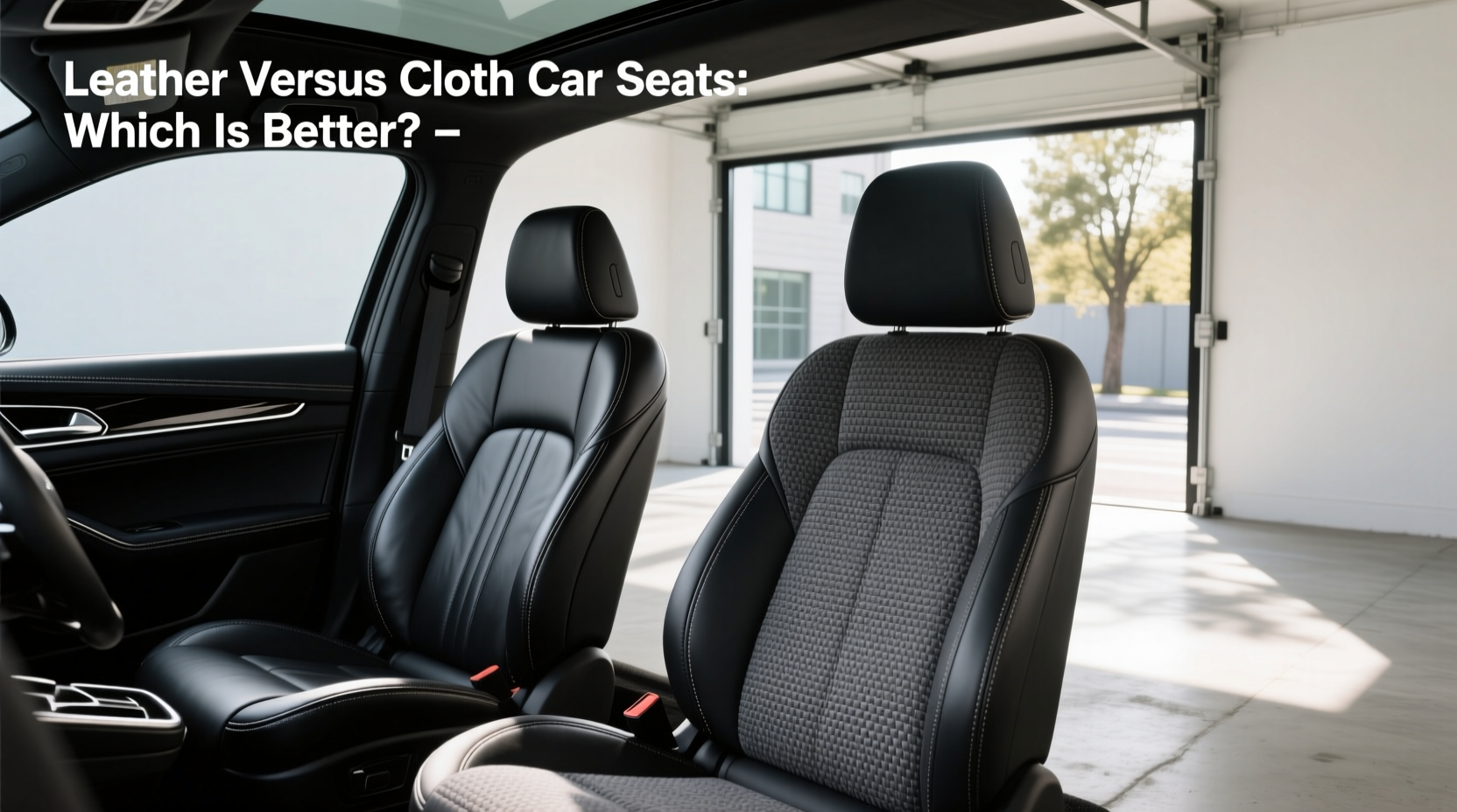 Leather vs Fabric Car Seats Guide