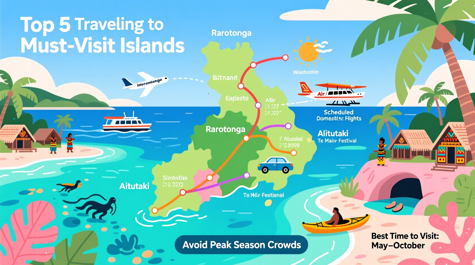 Insider Tips For Traveling To The Cook Islands Routes Transportation ...