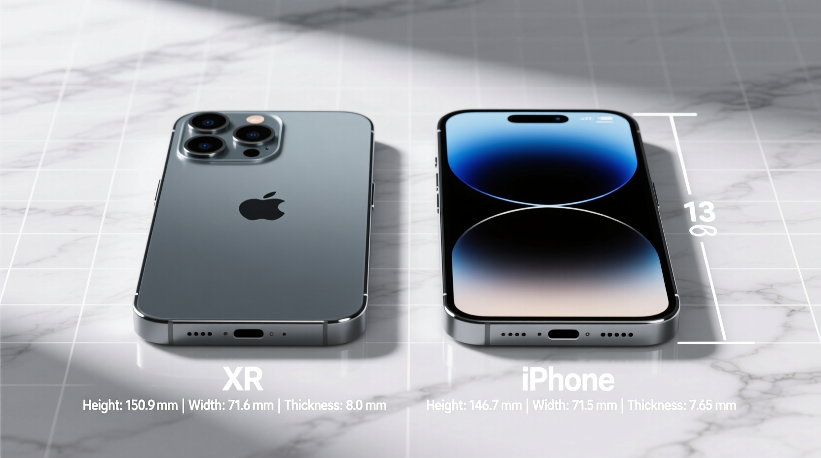 Iphone Xr Vs 13 Dimensions Does The Size Difference Even Matter