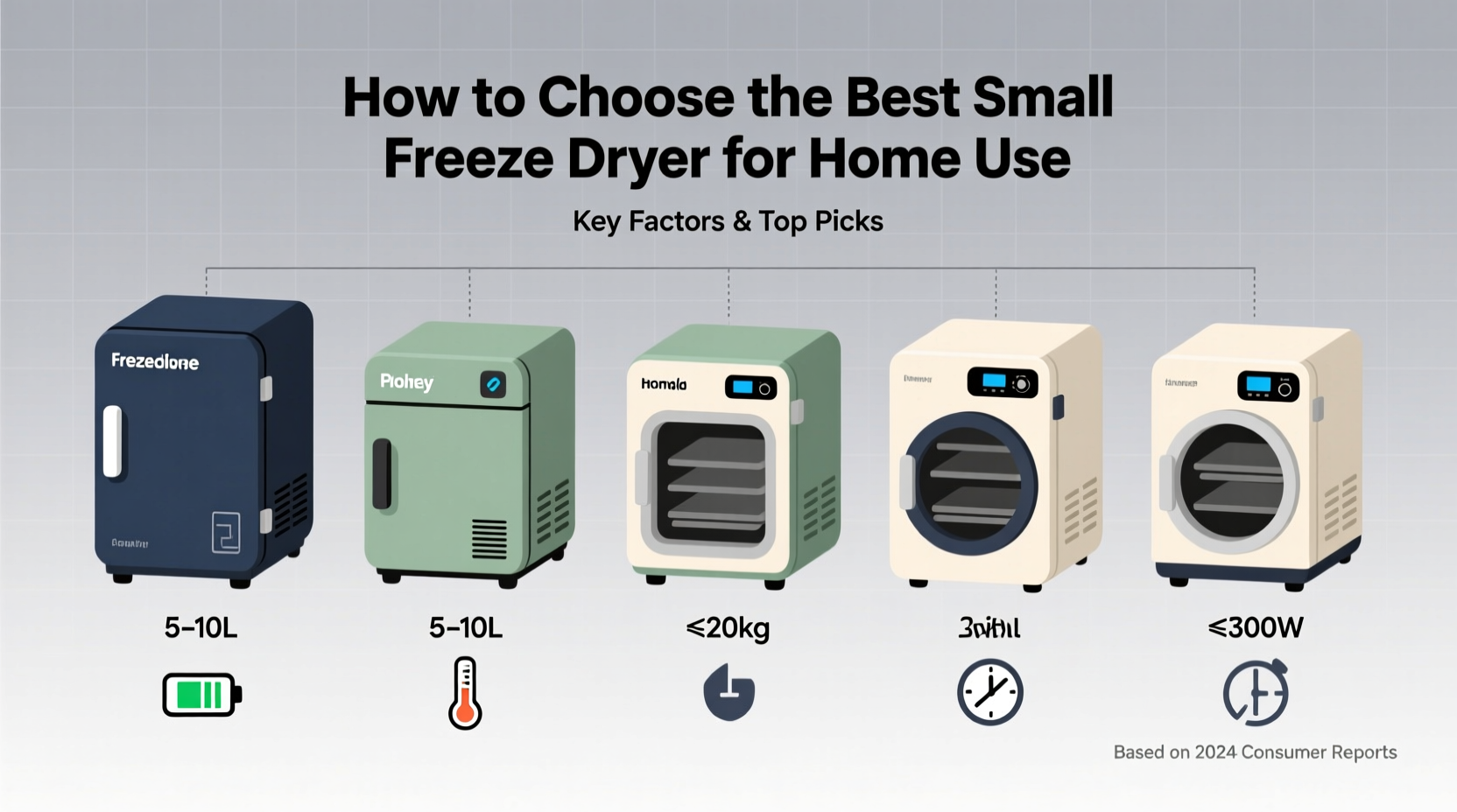 How to Choose the Best Small Freeze Dryer for Home Use