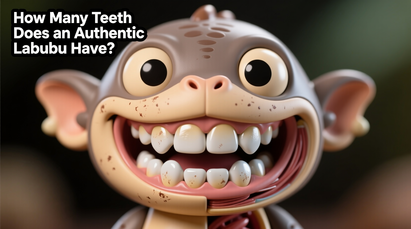 How Many Teeth Does an Authentic Labubu Have? 12 Teeth Confirmed by ...