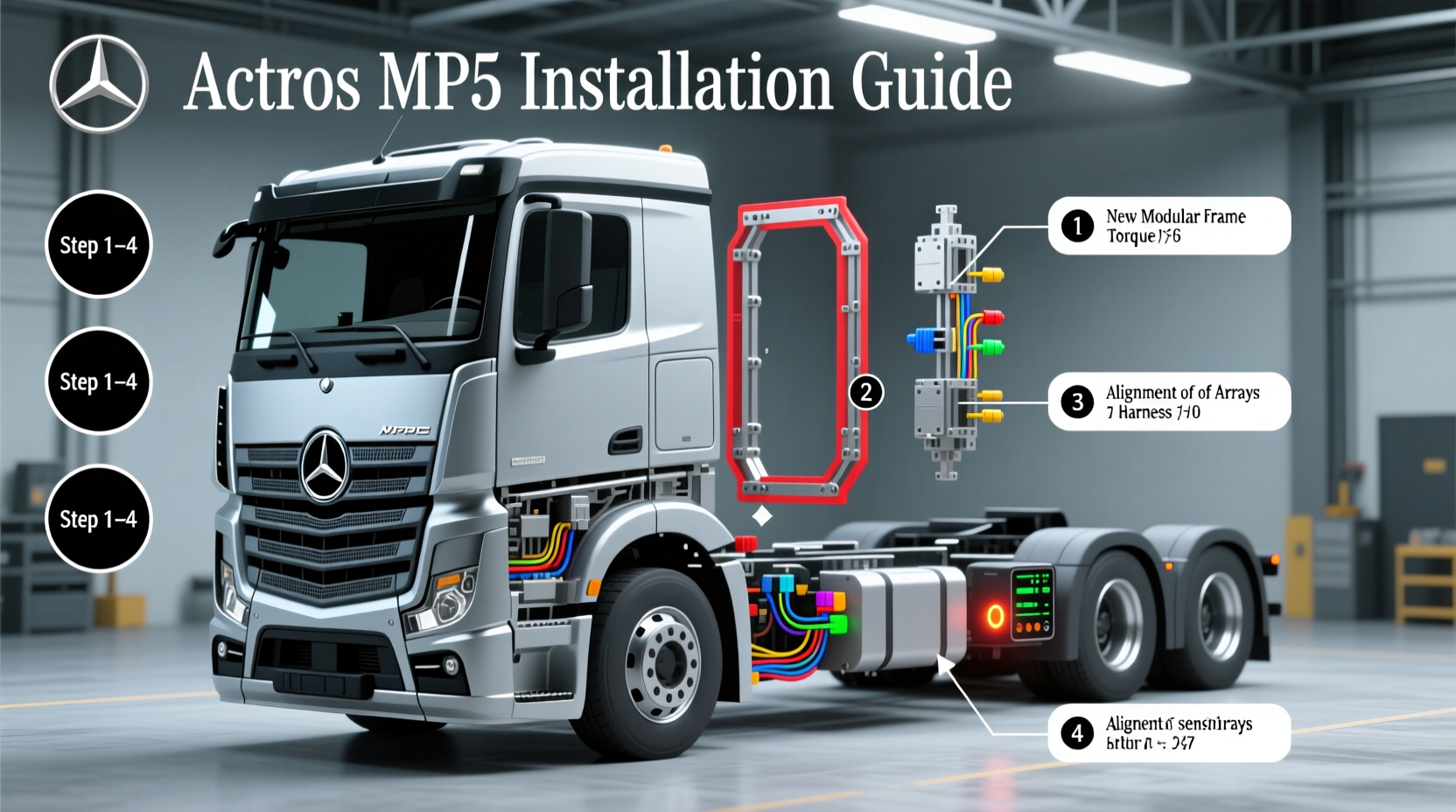 Actros MP5 Installation Guide: Step-by-Step Retrofit Process