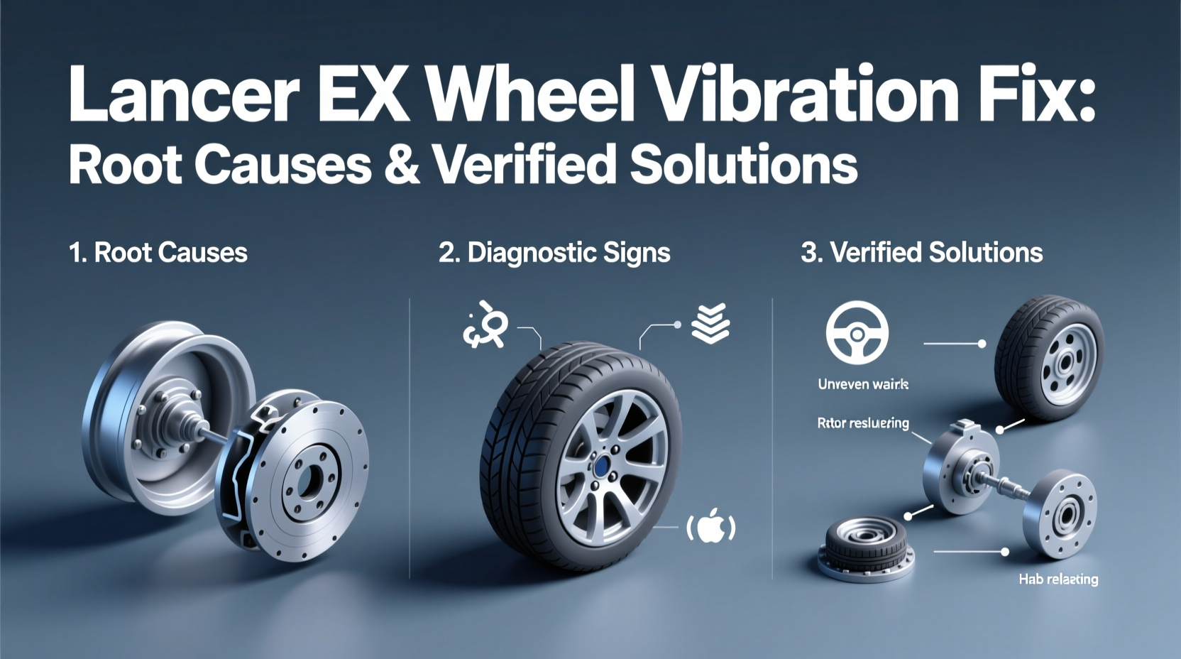 Lancer EX Wheel Vibration Fix: Root Causes & Verified Solutions