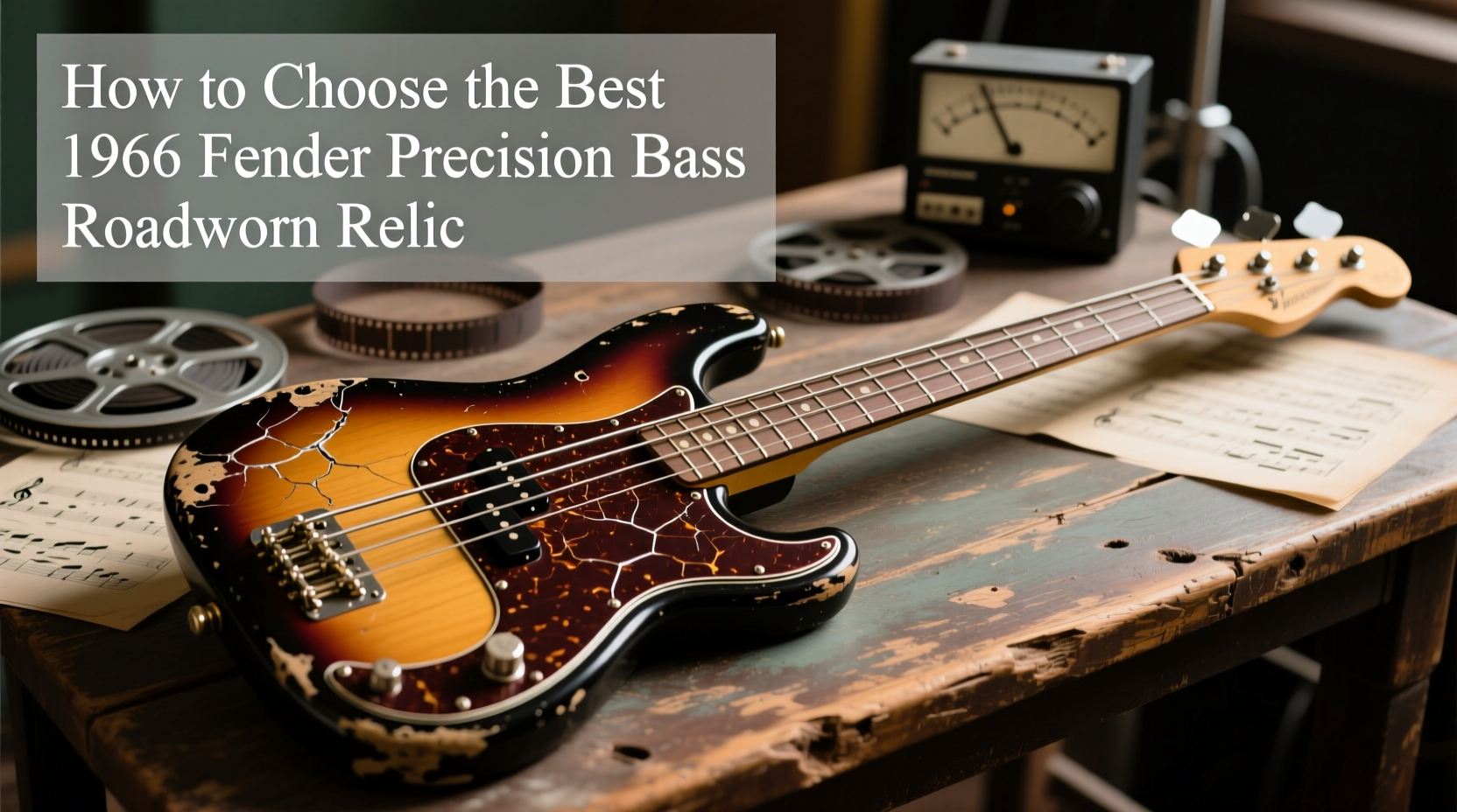 How to Choose the Best 1966 Fender Precision Bass Roadworn Relic