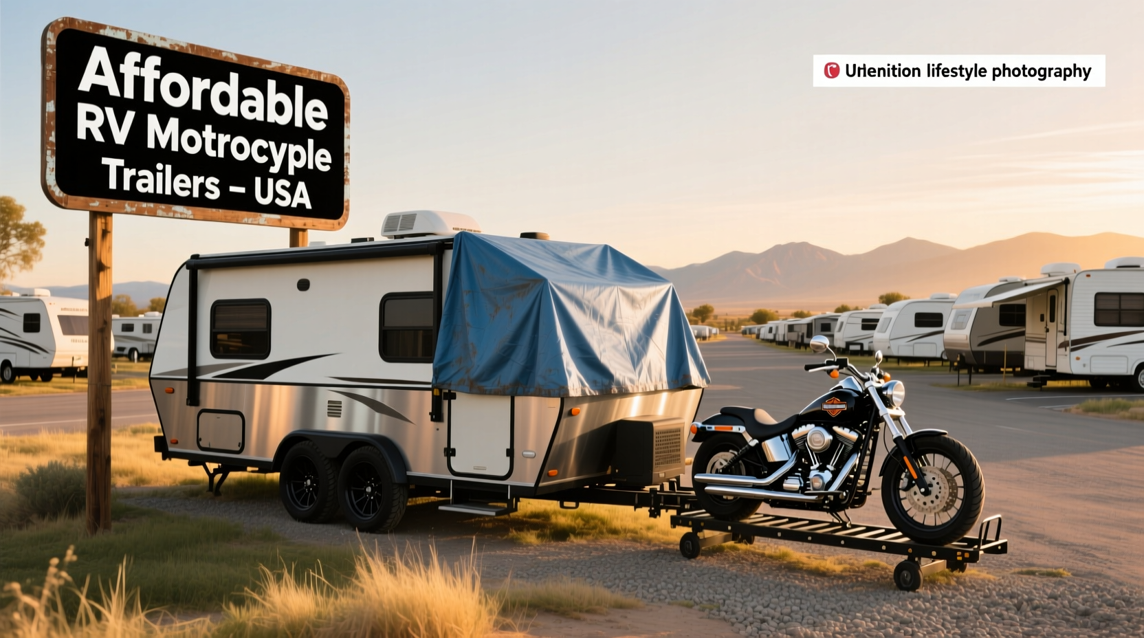 How to Find Affordable RV Motorcycle Trailers for Sale in the US