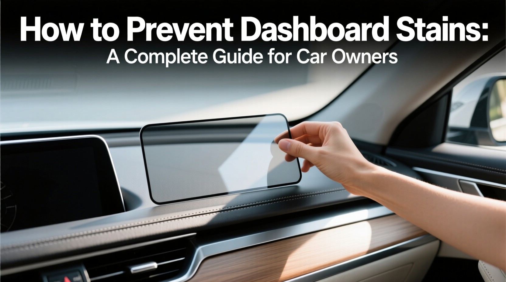 How to Prevent Dashboard Stains: A Complete Guide for Car Owners
