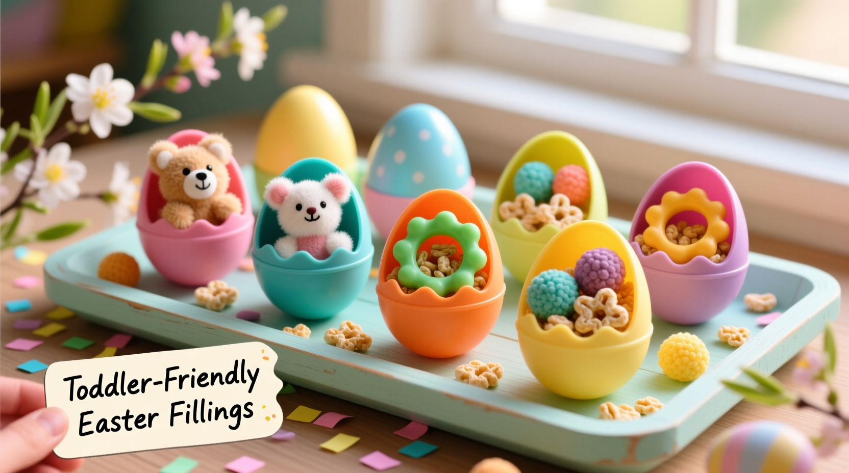 What to Fill Easter Eggs With for Toddlers
