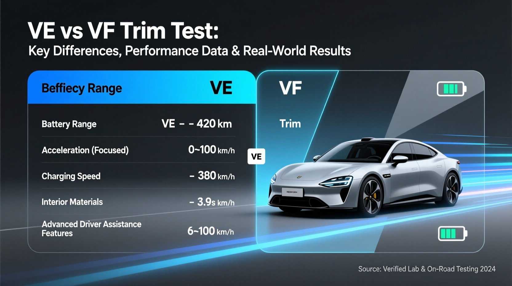 VE vs VF Trim Test: Key Differences, Performance Data & Real-World Results