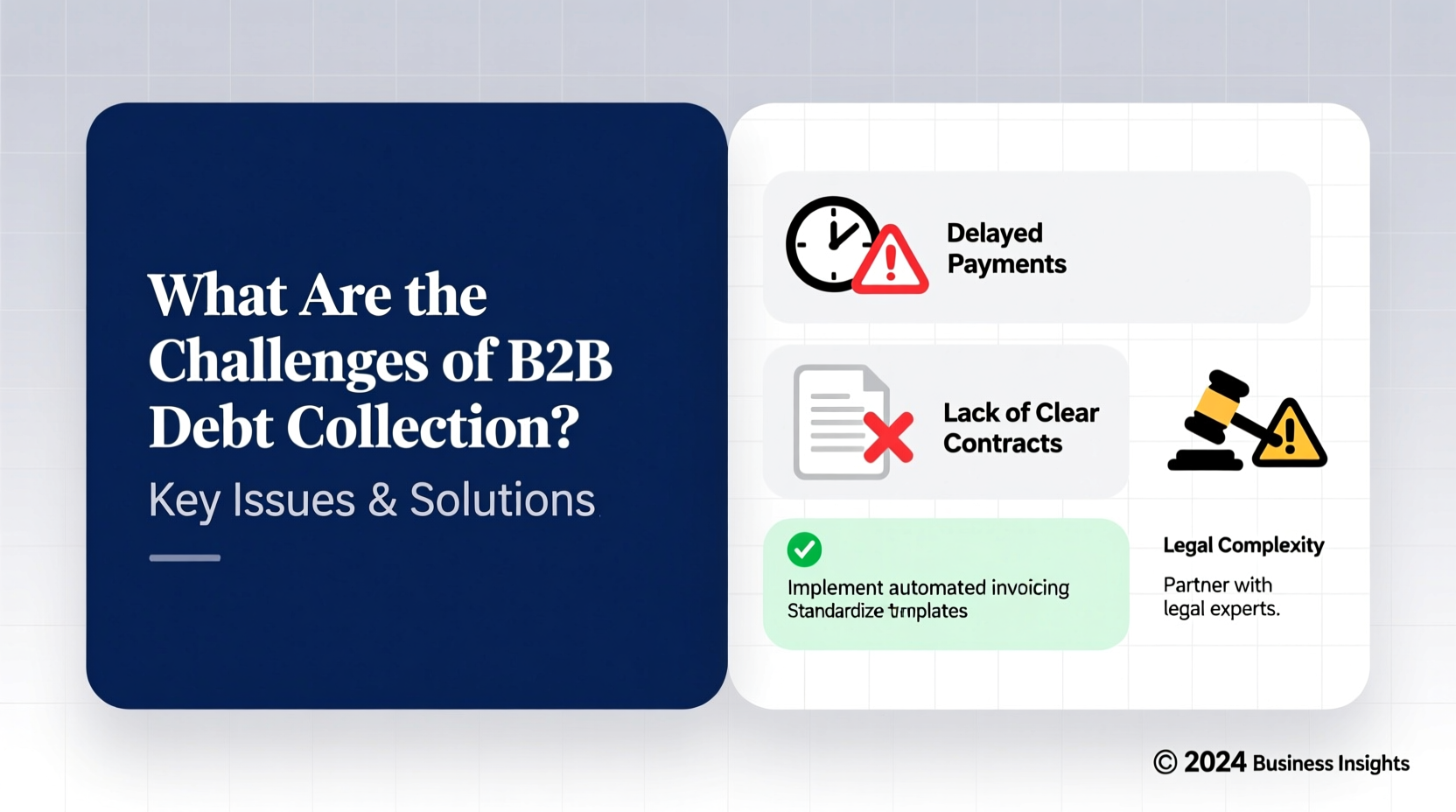 What Are the Challenges of B2B Debt Collection? Key Issues & Solutions