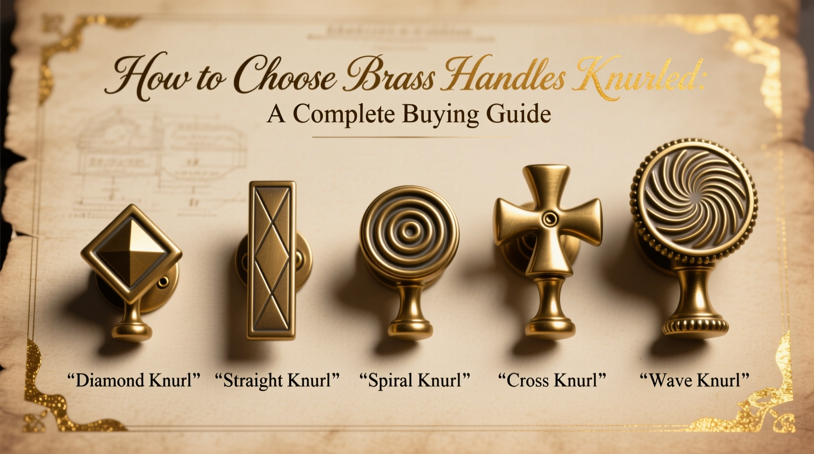 How to Choose Brass Handles Knurled: A Complete Buying Guide