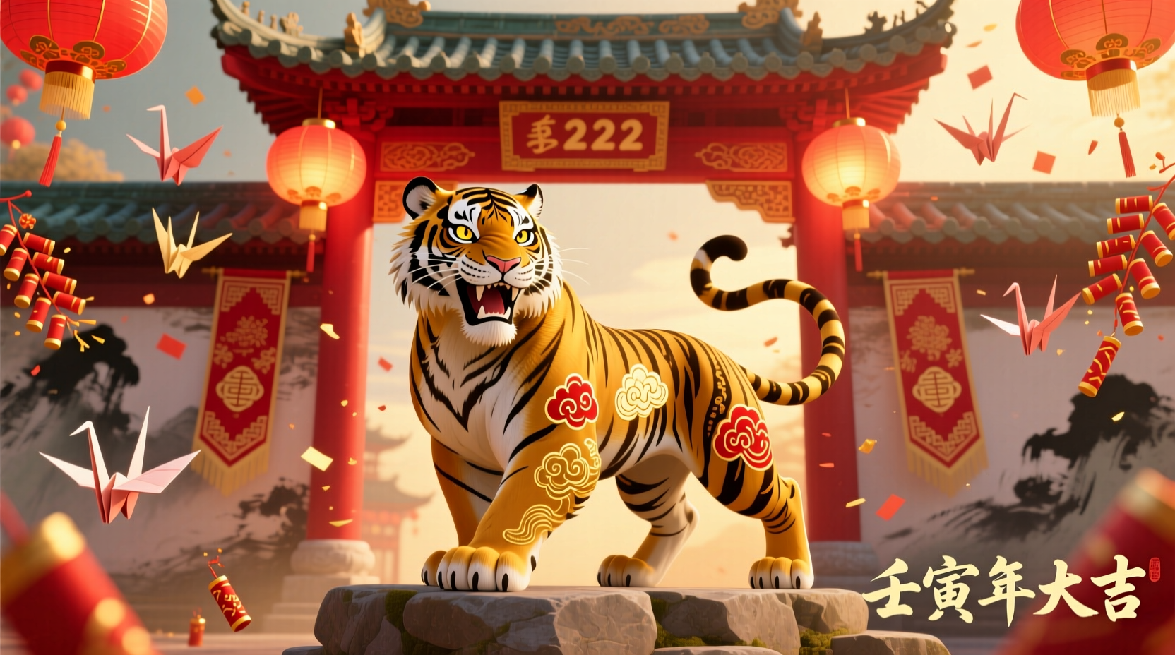 You Are a Tiger in Chinese New Year 2022