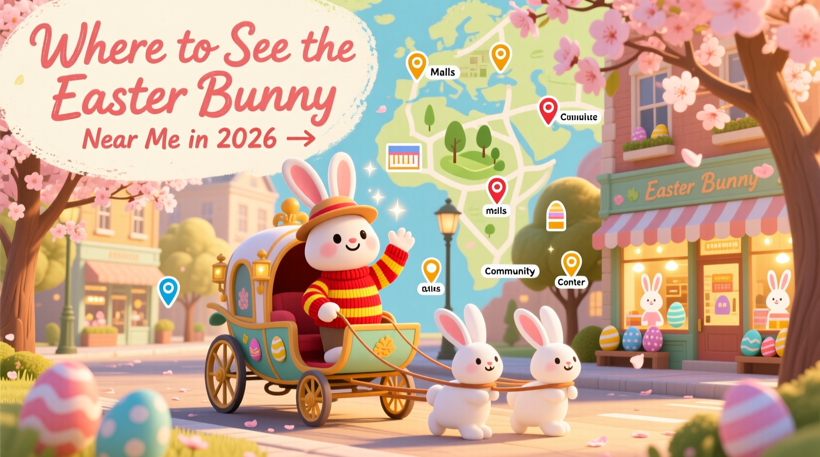Where to See the Easter Bunny Near Me in 2026