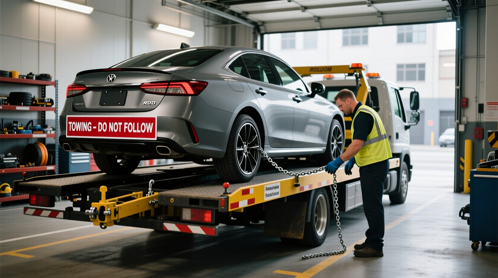 How to Tow a RWD Car Safely and Legally