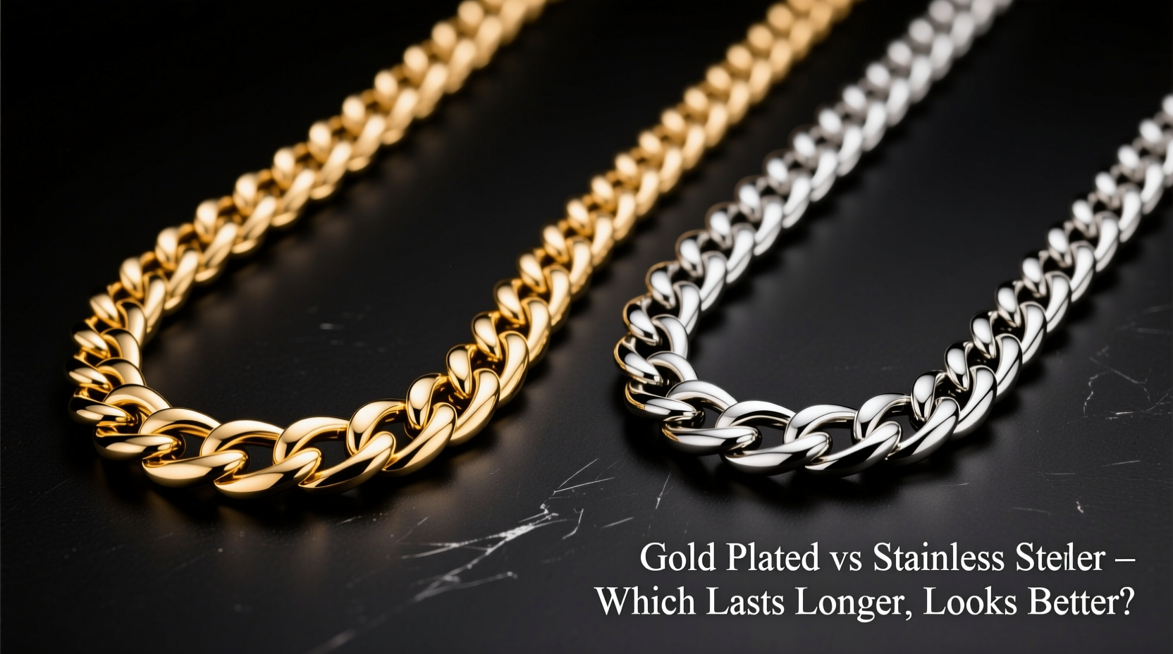 Gold Plated Vs Stainless Steel Cuban Link Chains Which Lasts Longer ...
