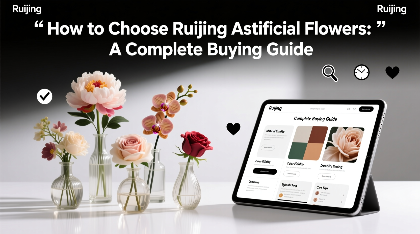 How to Choose Ruijing Artificial Flowers: A Complete Buying Guide