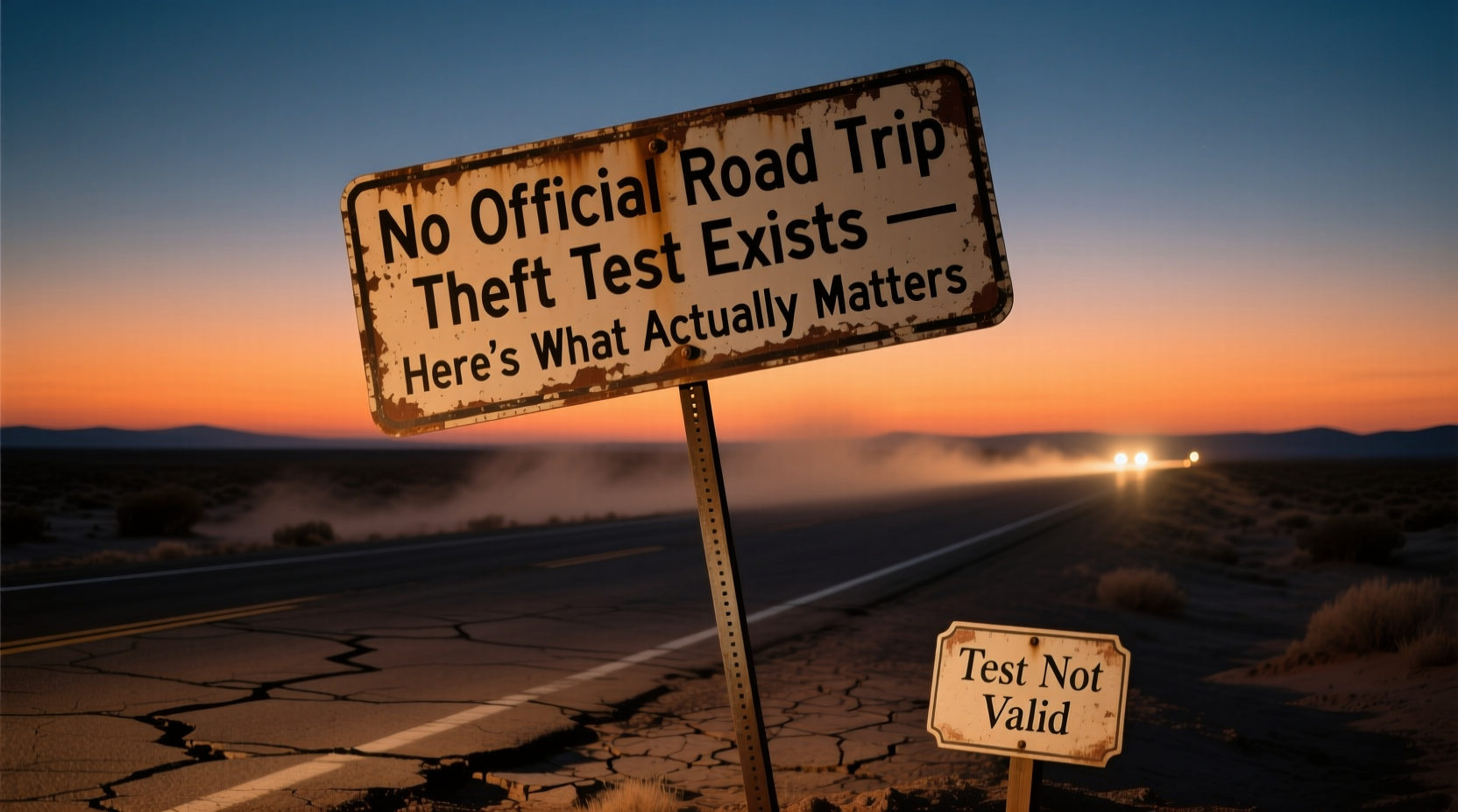 No Official Road Trip Theft Test Exists — Here's What Actually Matters