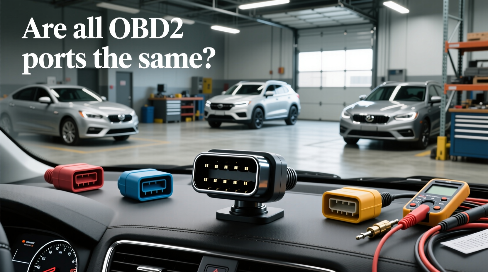 How to Choose OBD2 Female Connector, Are OBD and OBD2 Ports the Same ...