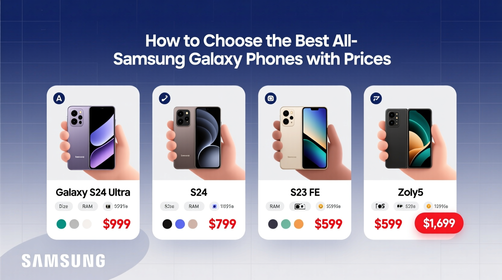 How to Choose the Best Samsung Galaxy Phone by Price and Features