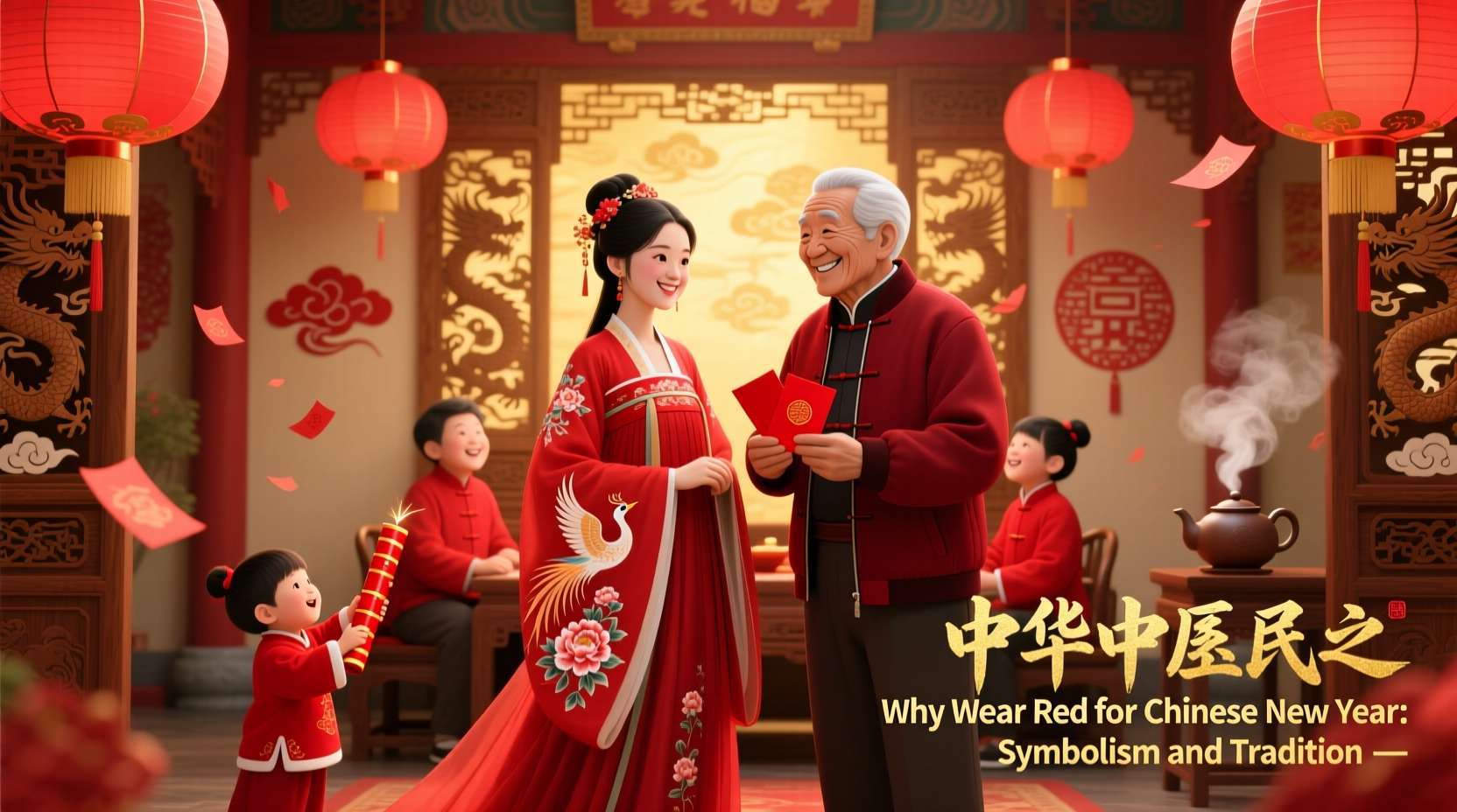 Why Wear Red for Chinese New Year: Symbolism and Tradition