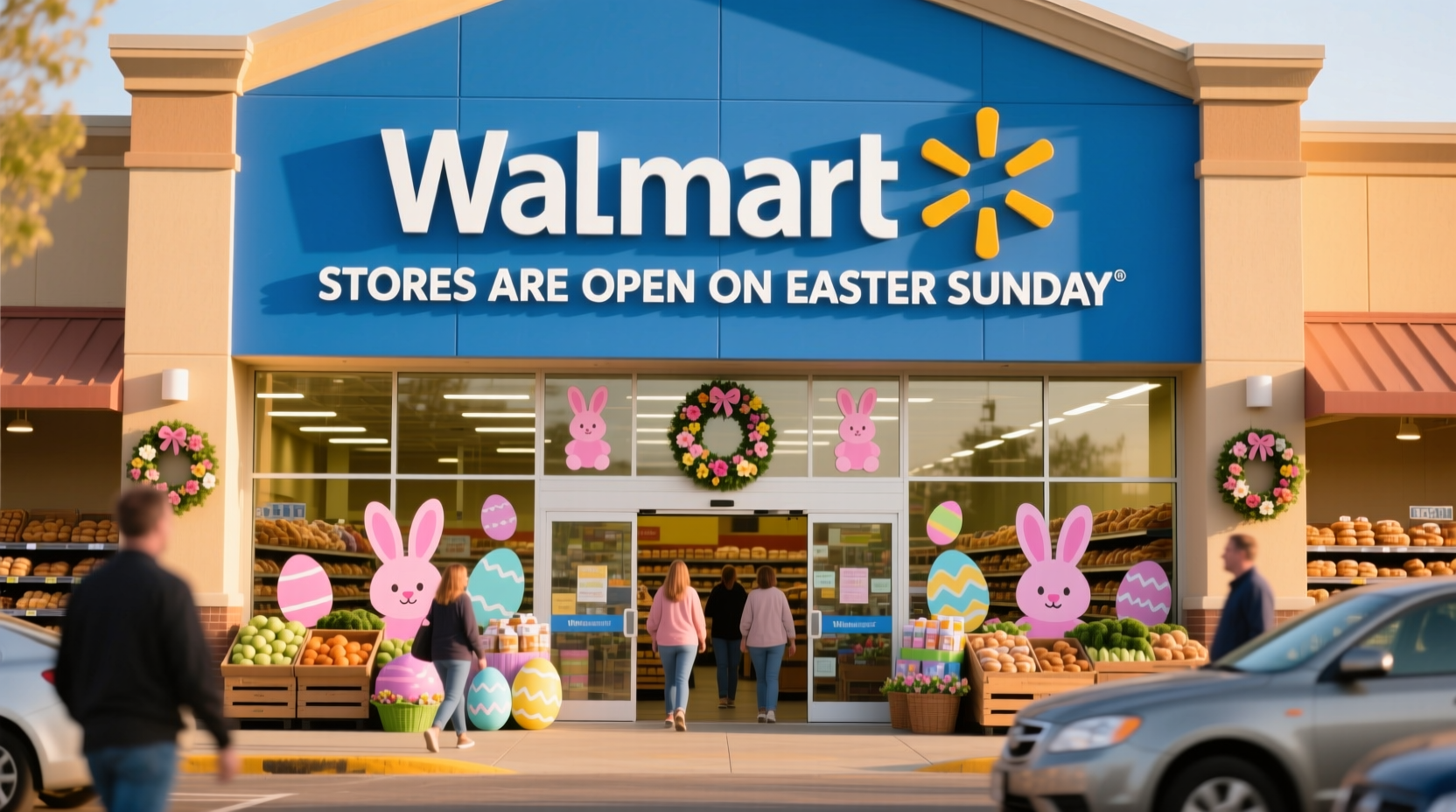 Yes, Walmart Stores Are Open on Easter Sunday