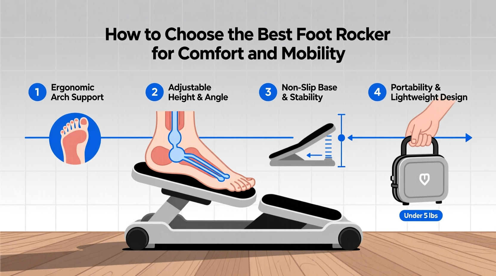 How to Choose the Best Foot Rocker for Comfort and Mobility