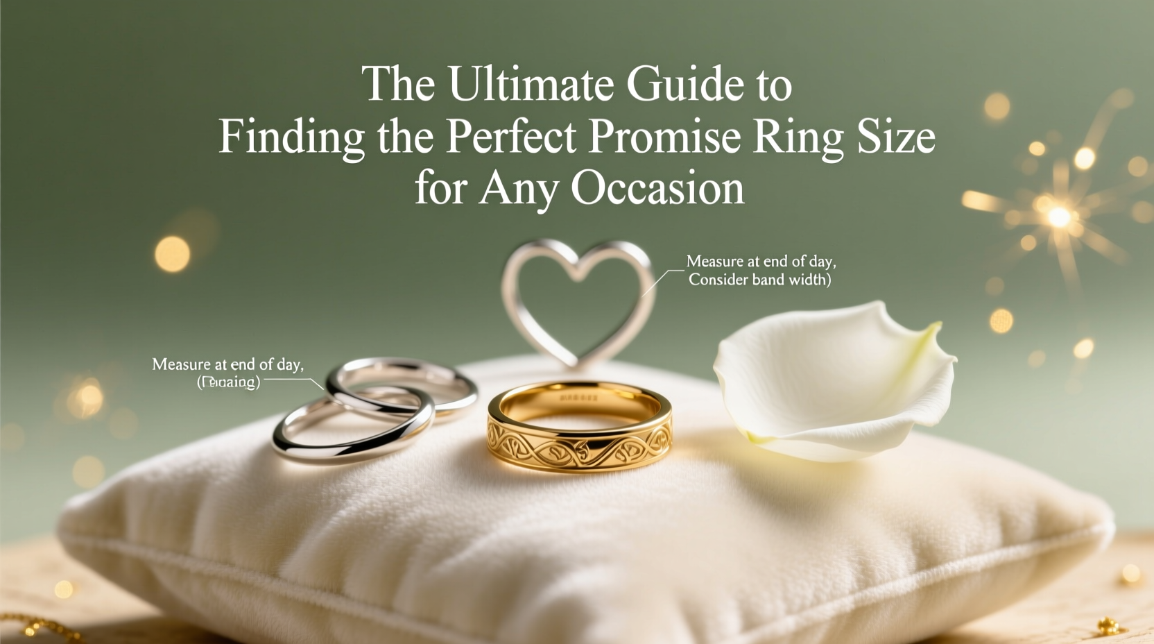 The Ultimate Guide To Finding The Perfect Promise Ring Size For Any Occasion