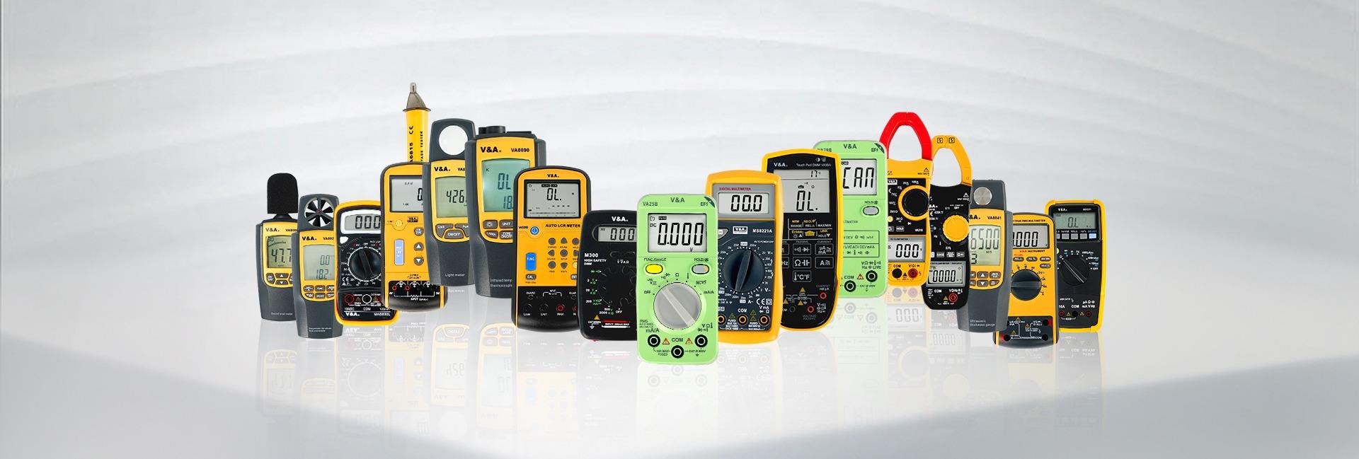 Shanghai Va Instrument Co., Ltd. - Multimeter, Clamp meter