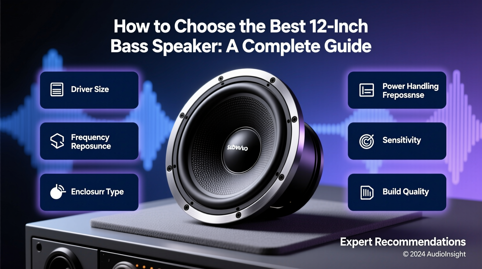 How to Choose the Best 12-Inch Bass Speaker: A Complete Buying Guide