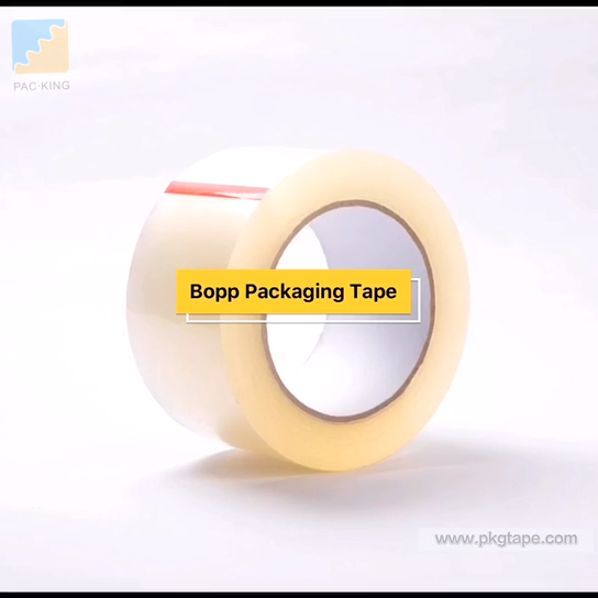 Factory Manufacturing Packing Tape Transparent 48mm Clear Opp Tape Bopp Jumbo Roll Adhesive Tape ...