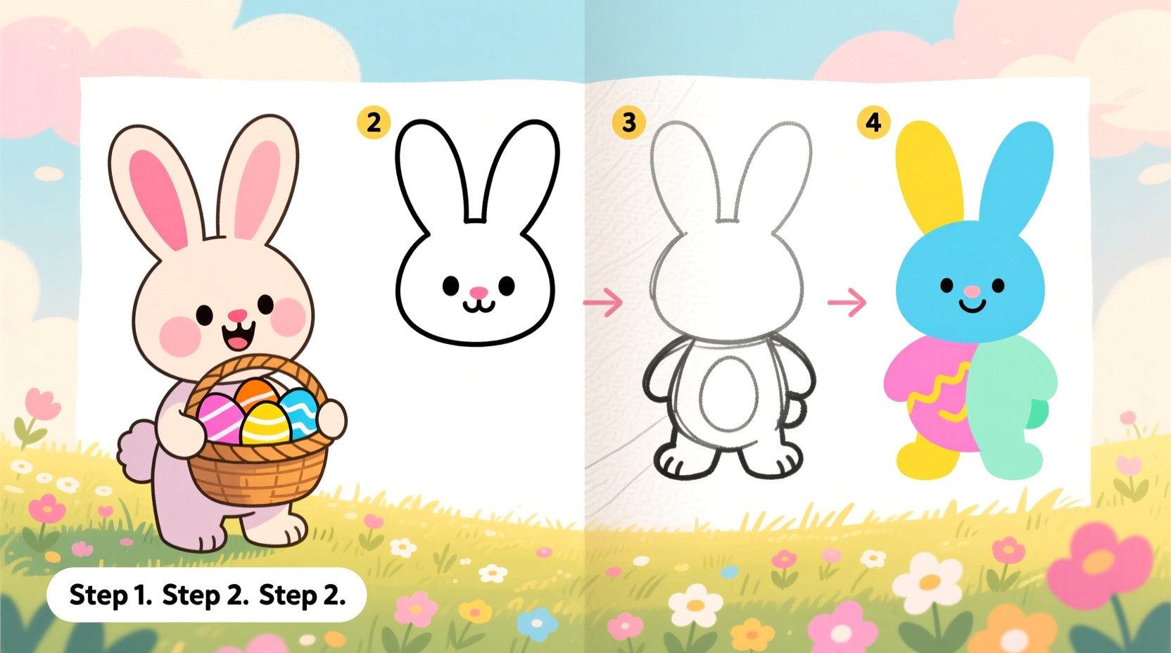 How to Draw Easter Easy: Simple Step-by-Step Guide for Kids & Beginners