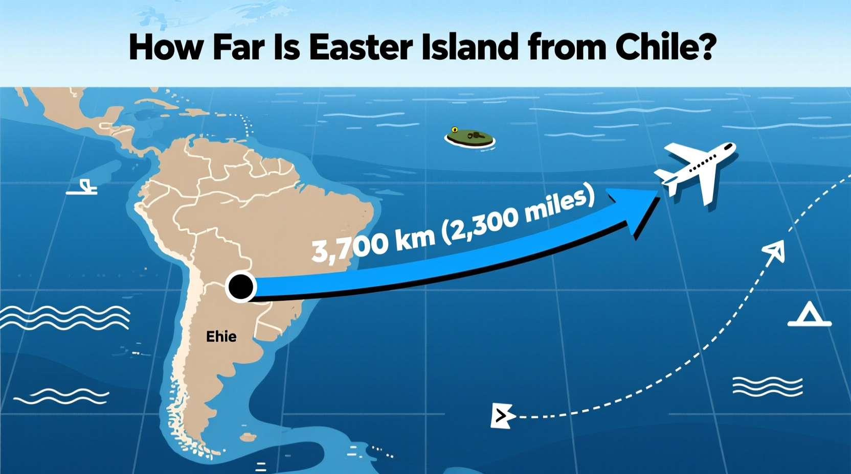 How Far Is Easter Island from Chile?