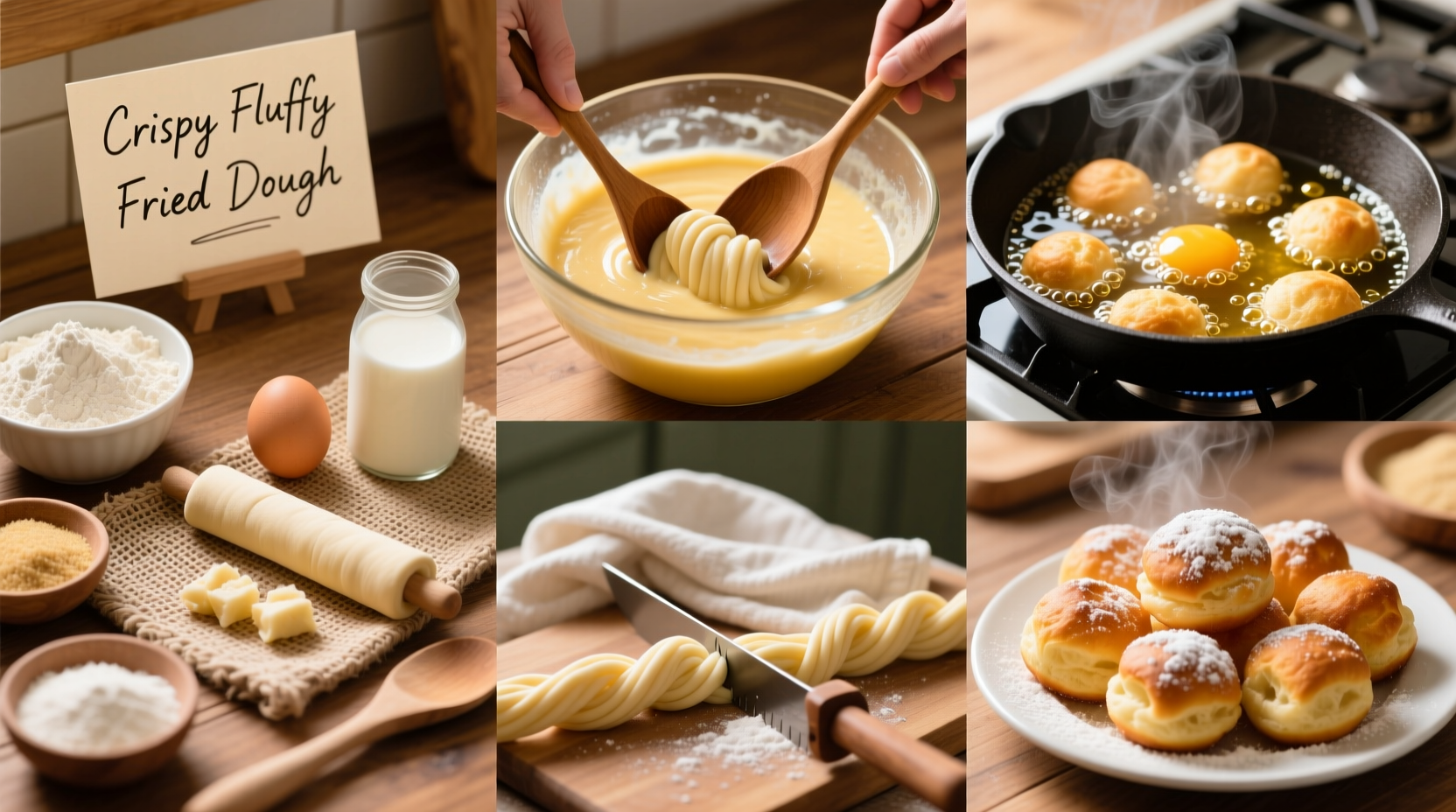 Master The Art Of Crispy Fluffy Fried Dough A Step By Step Homemade Guide