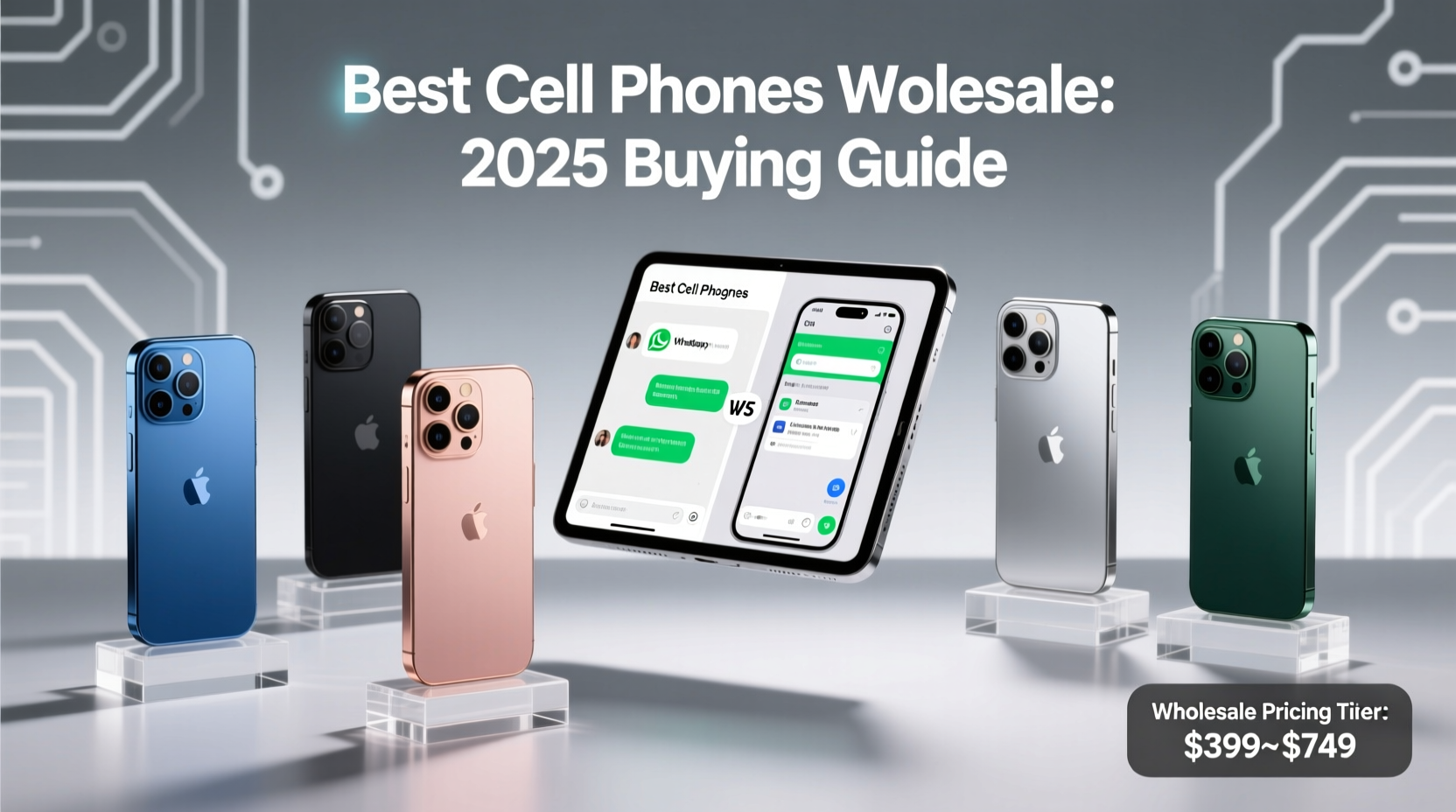 How to Choose Cell Phones Wholesale: A Complete Buyer's Guide