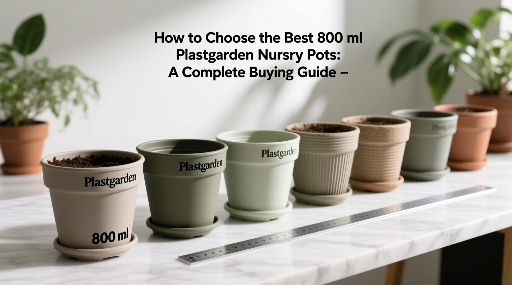 How to Choose the Best 800 ml Plastgarden Nursery Pots: A Complete ...
